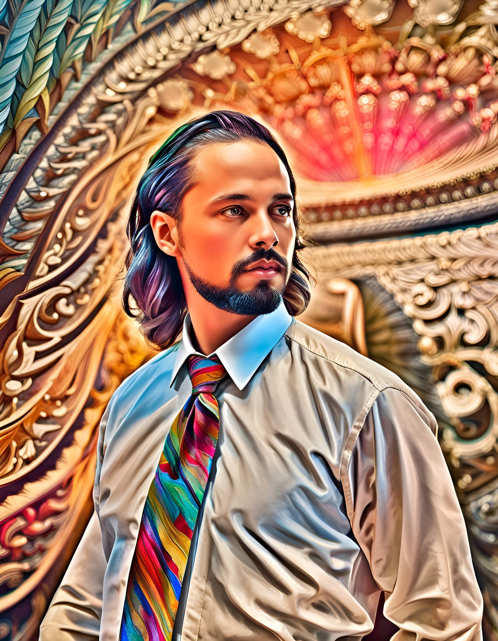 Jane Crowther; winding road - AI Generated Artwork - NightCafe Creator