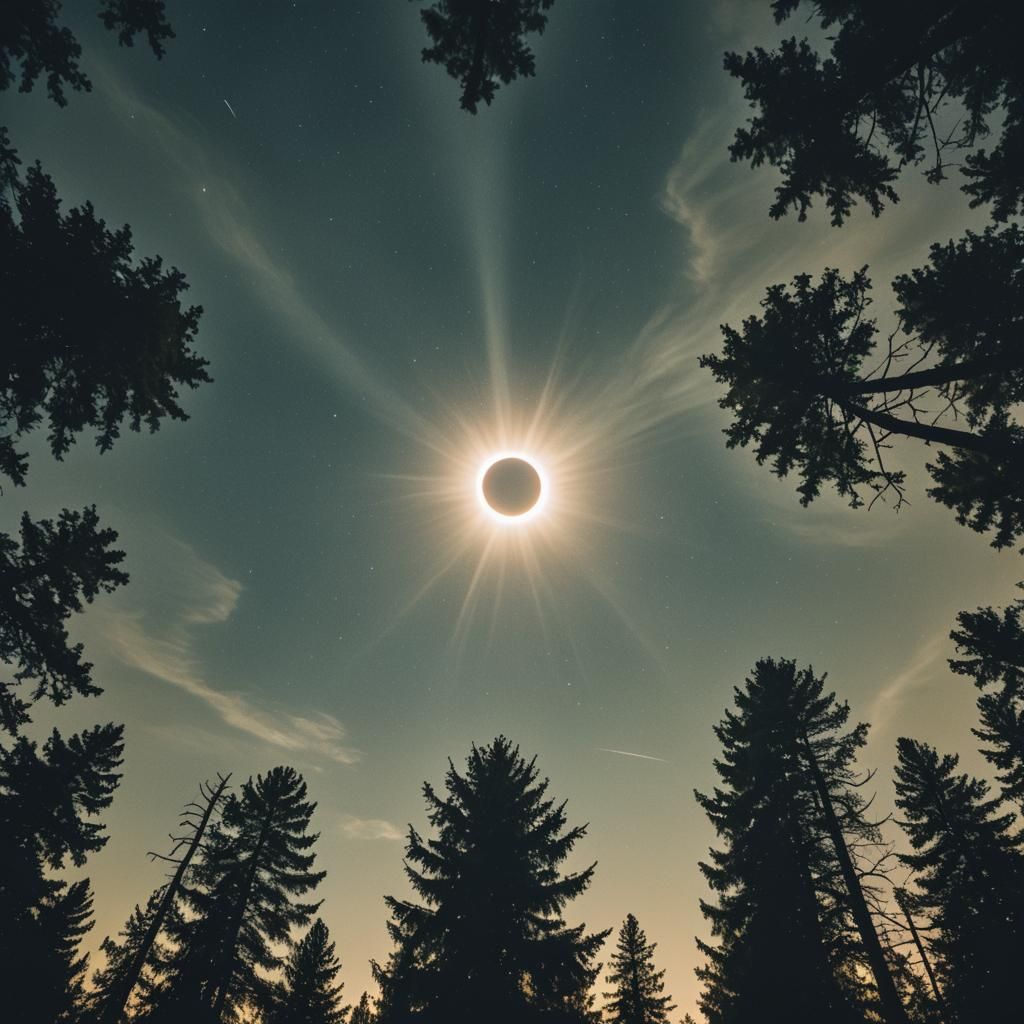 Solar Eclipse - AI Generated Artwork - NightCafe Creator