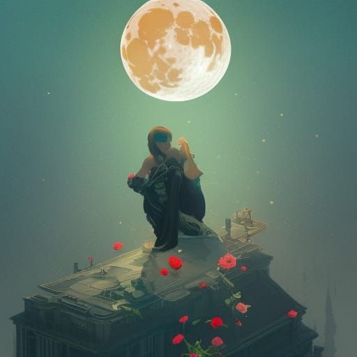 lost in my mind - AI Generated Artwork - NightCafe Creator