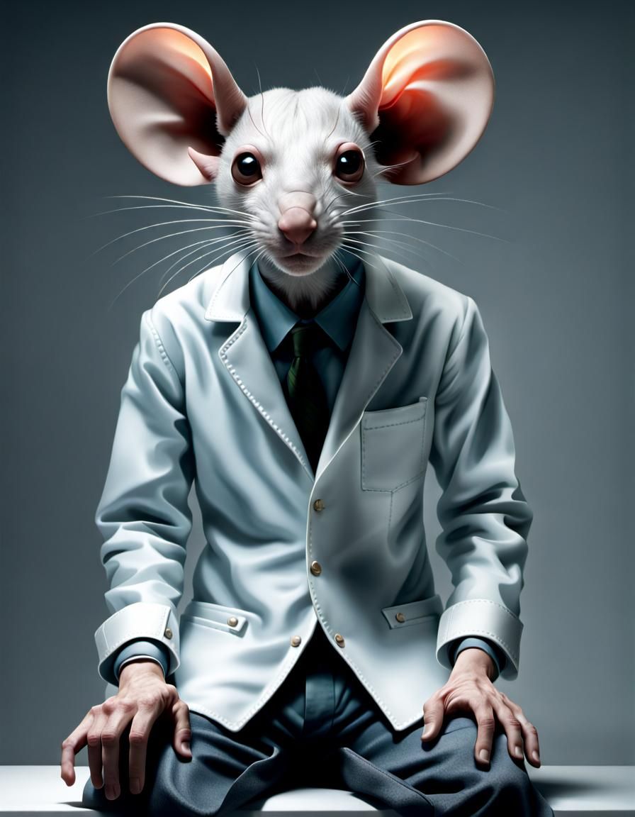 The Human Lab Rat - AI Generated Artwork - NightCafe Creator