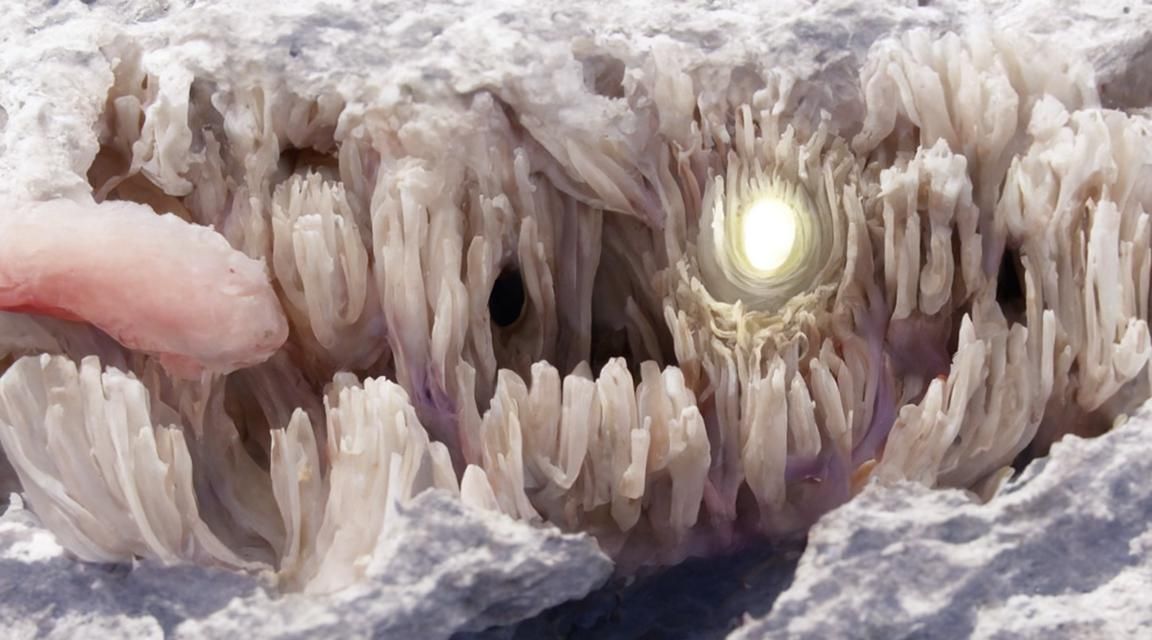 A Tooth-Ringed Abyss - AI Generated Artwork - NightCafe Creator