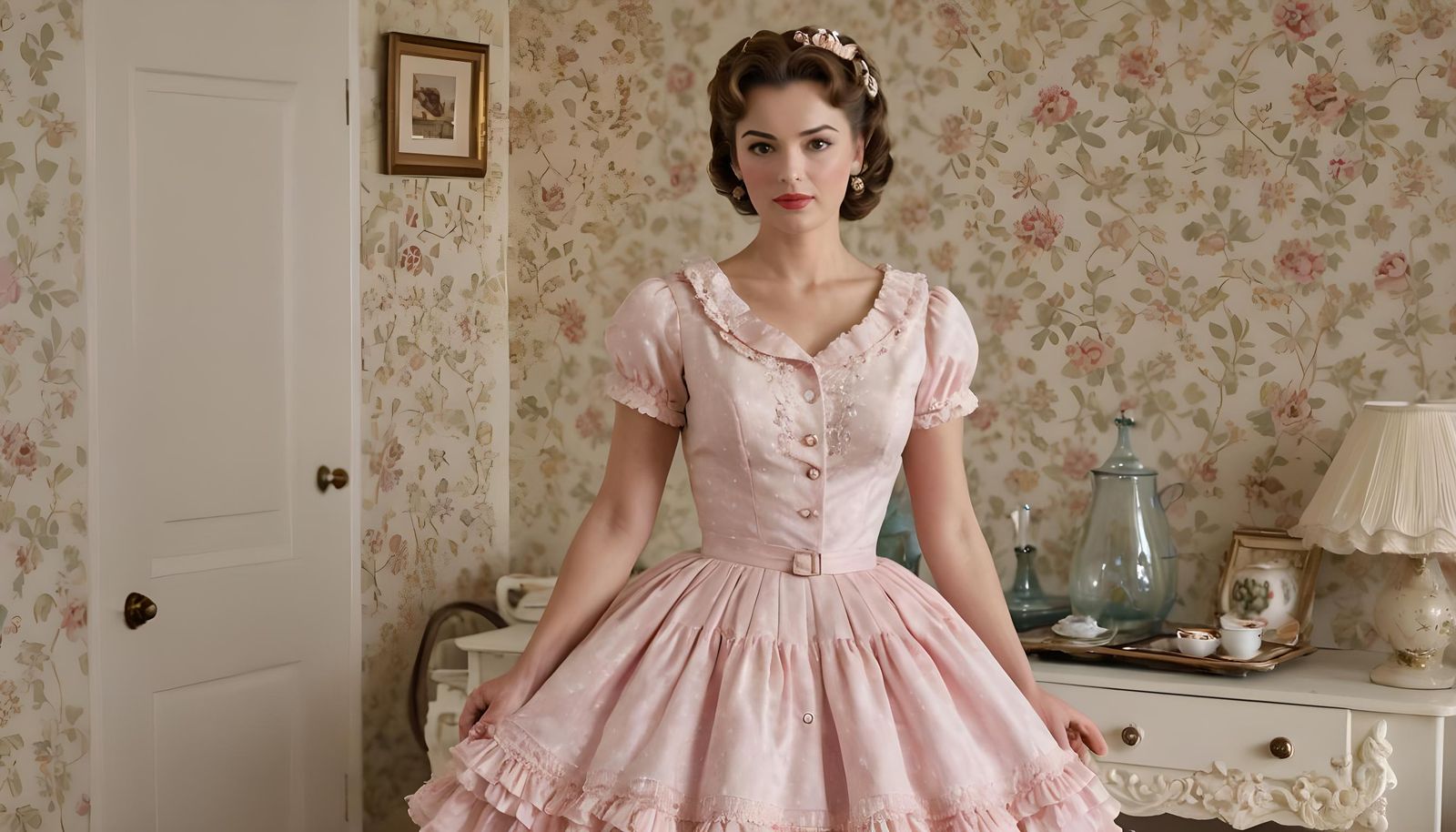 50's Housewife - AI Generated Artwork - NightCafe Creator