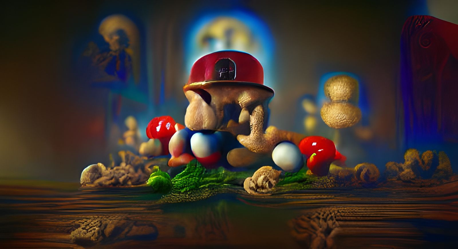 Super Teddy - F***! - AI Generated Artwork - NightCafe Creator