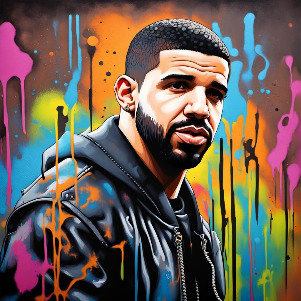 Singer drake - AI Generated Artwork - NightCafe Creator