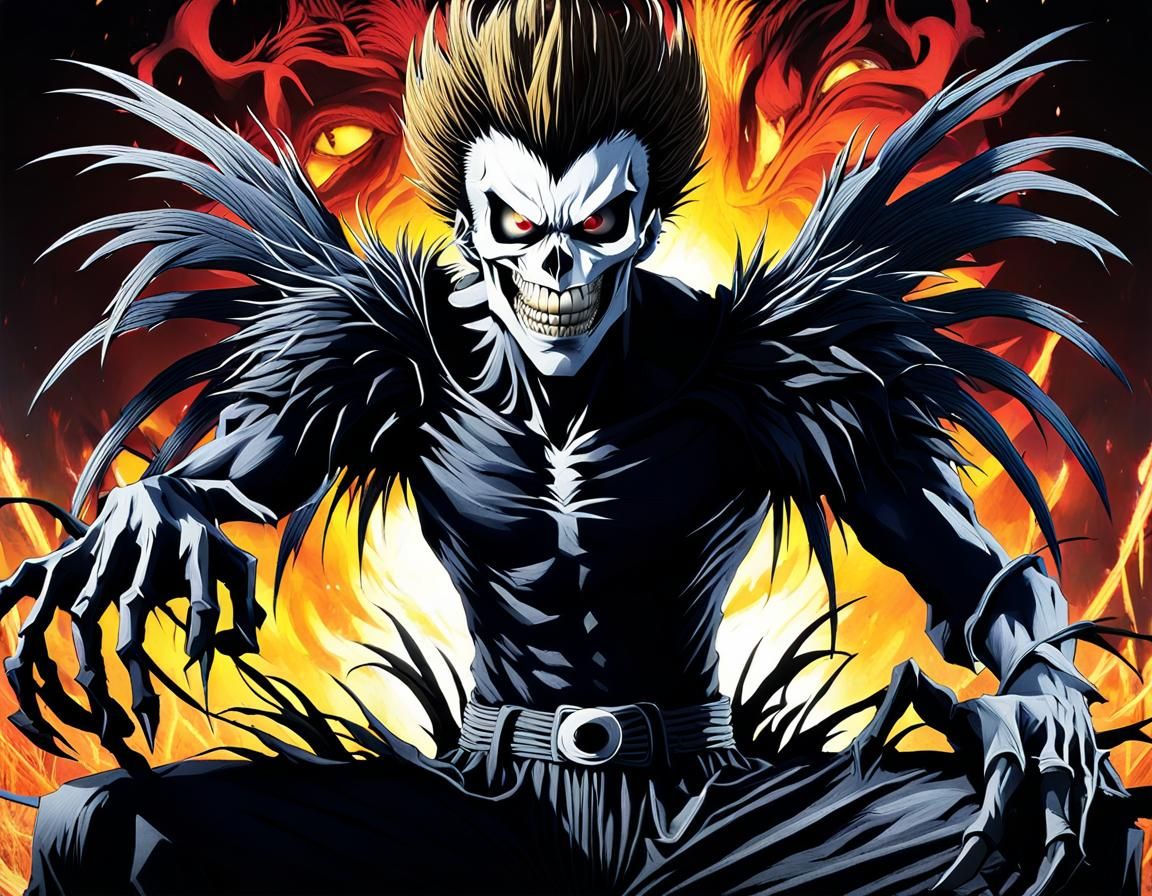 Ryuk - AI Generated Artwork - NightCafe Creator