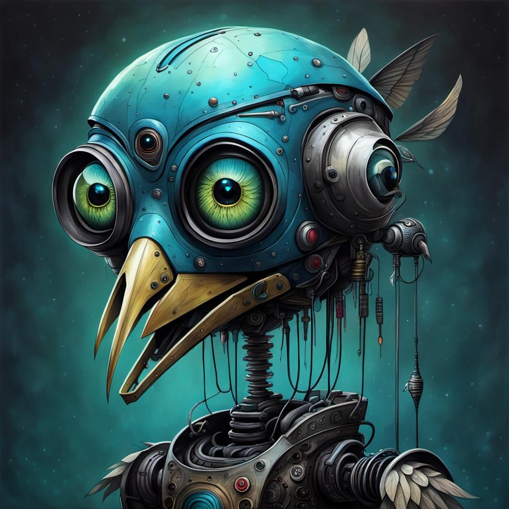 It's rocket bird... - AI Generated Artwork - NightCafe Creator
