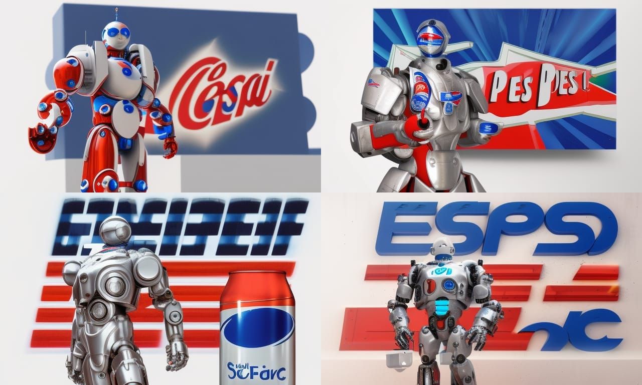 Pepsi Man the ultimate destroyer intricate mech details, ground level ...