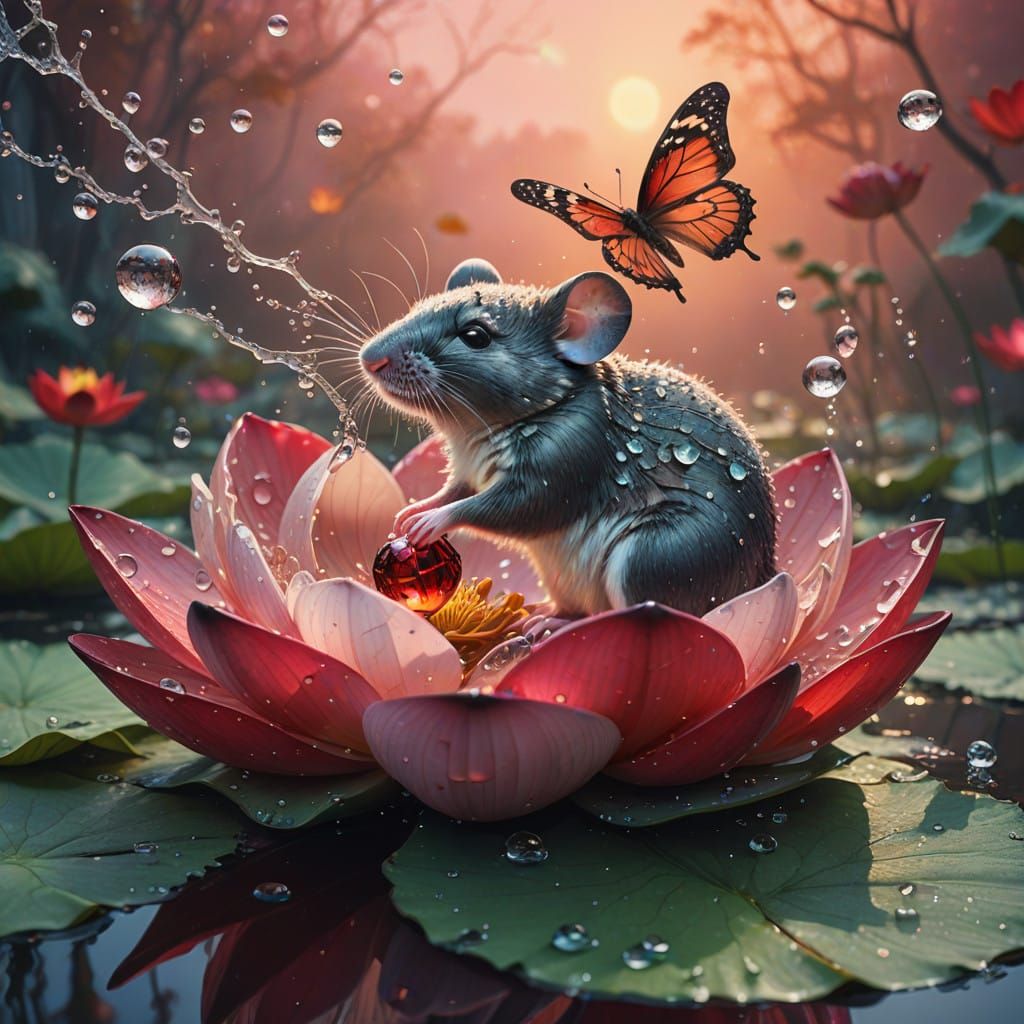 The Little Mice of the Lotus Pond - The Little Mice of the L...