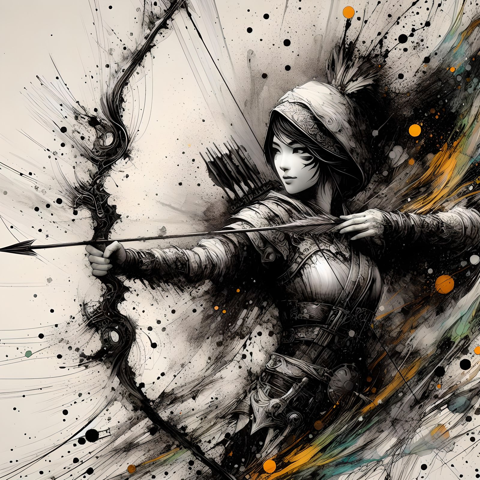 Archer... - AI Generated Artwork - NightCafe Creator