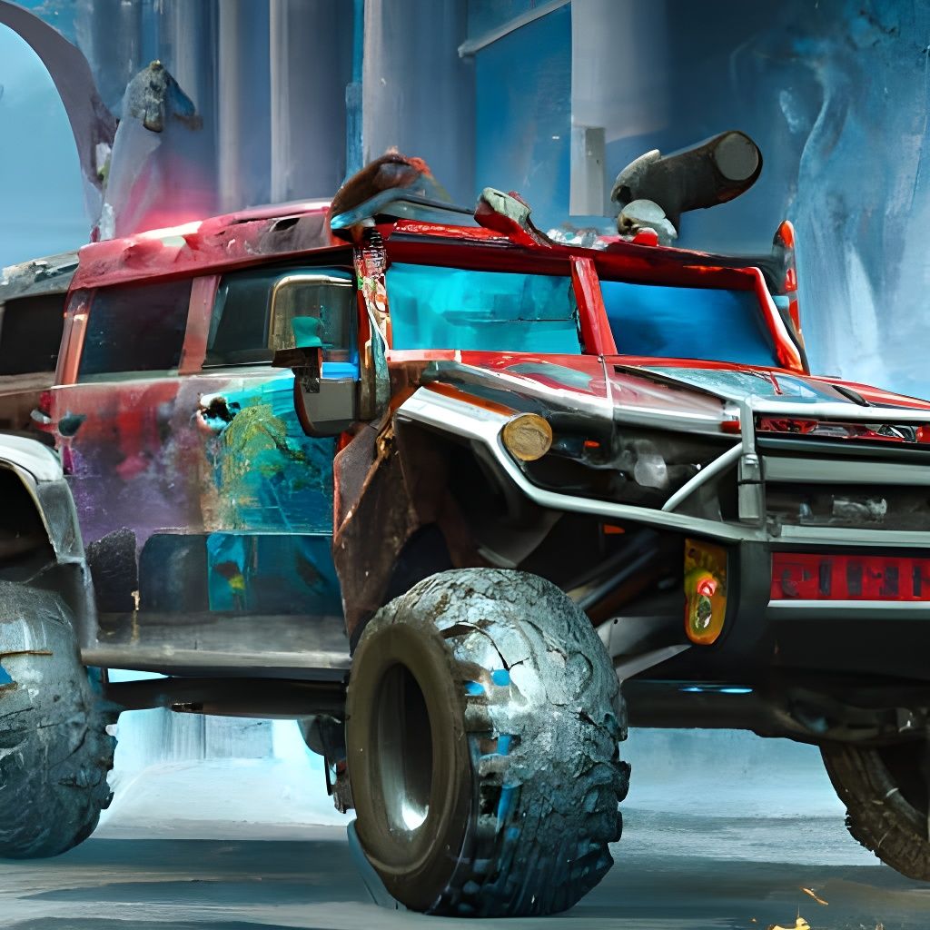 Hummer EV - AI Generated Artwork - NightCafe Creator