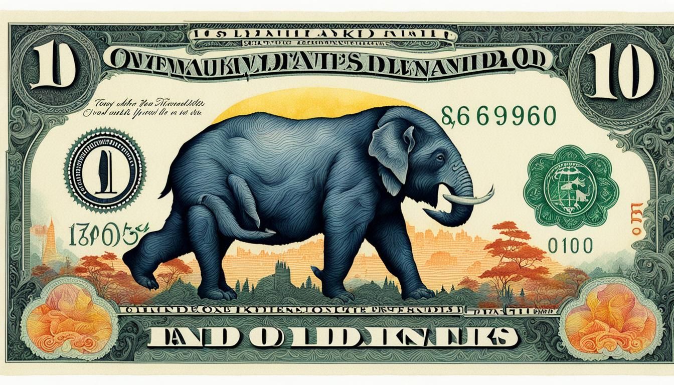 Animal color banknote Art - AI Generated Artwork - NightCafe Creator