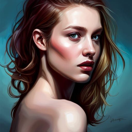 intense gaze - AI Generated Artwork - NightCafe Creator