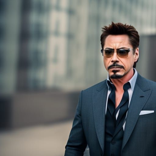 Tony Stark - AI Generated Artwork - NightCafe Creator