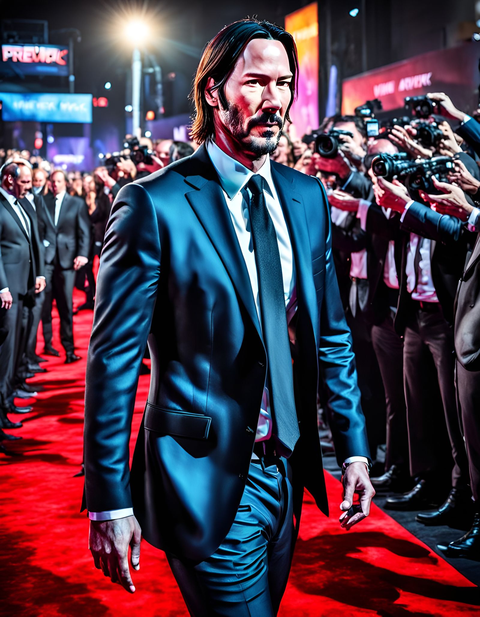John Wick premiere - AI Generated Artwork - NightCafe Creator