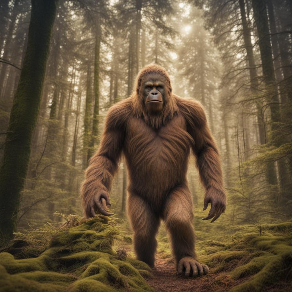 Cryptid series: the Yowie - AI Generated Artwork - NightCafe Creator