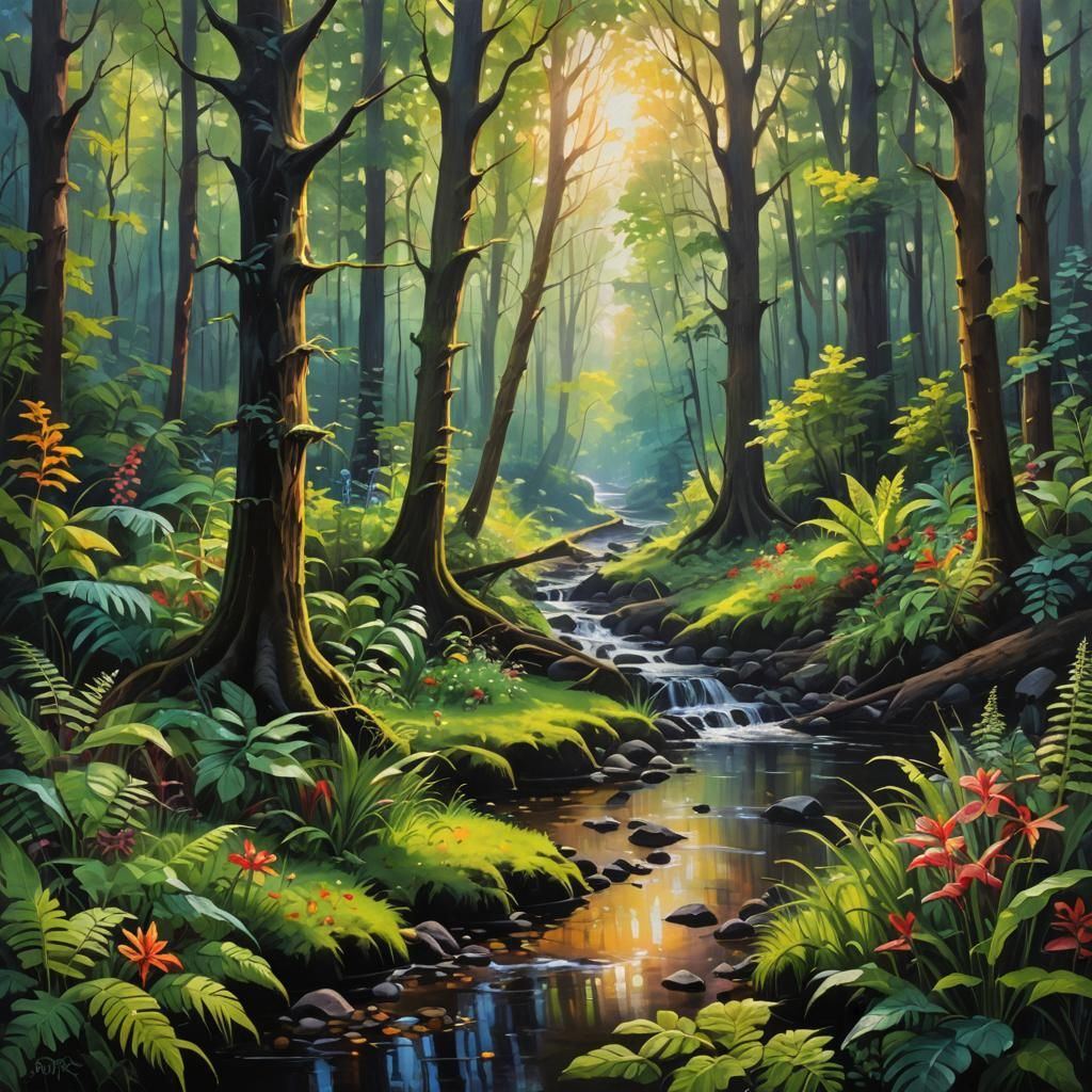 The beauty of nature - AI Generated Artwork - NightCafe Creator