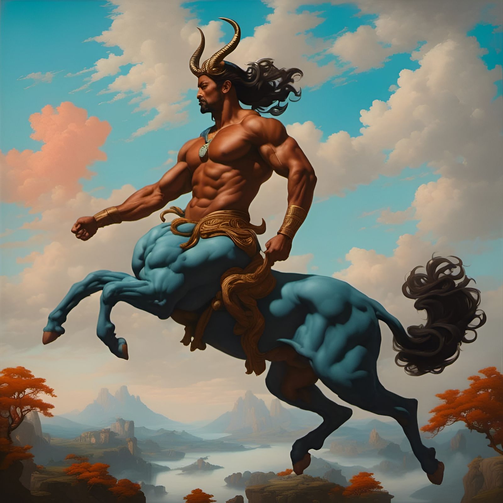 The Mighty Centaur - AI Generated Artwork - NightCafe Creator