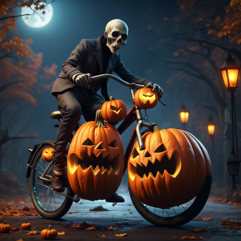 Happy Halloween 3 - AI Generated Artwork - NightCafe Creator