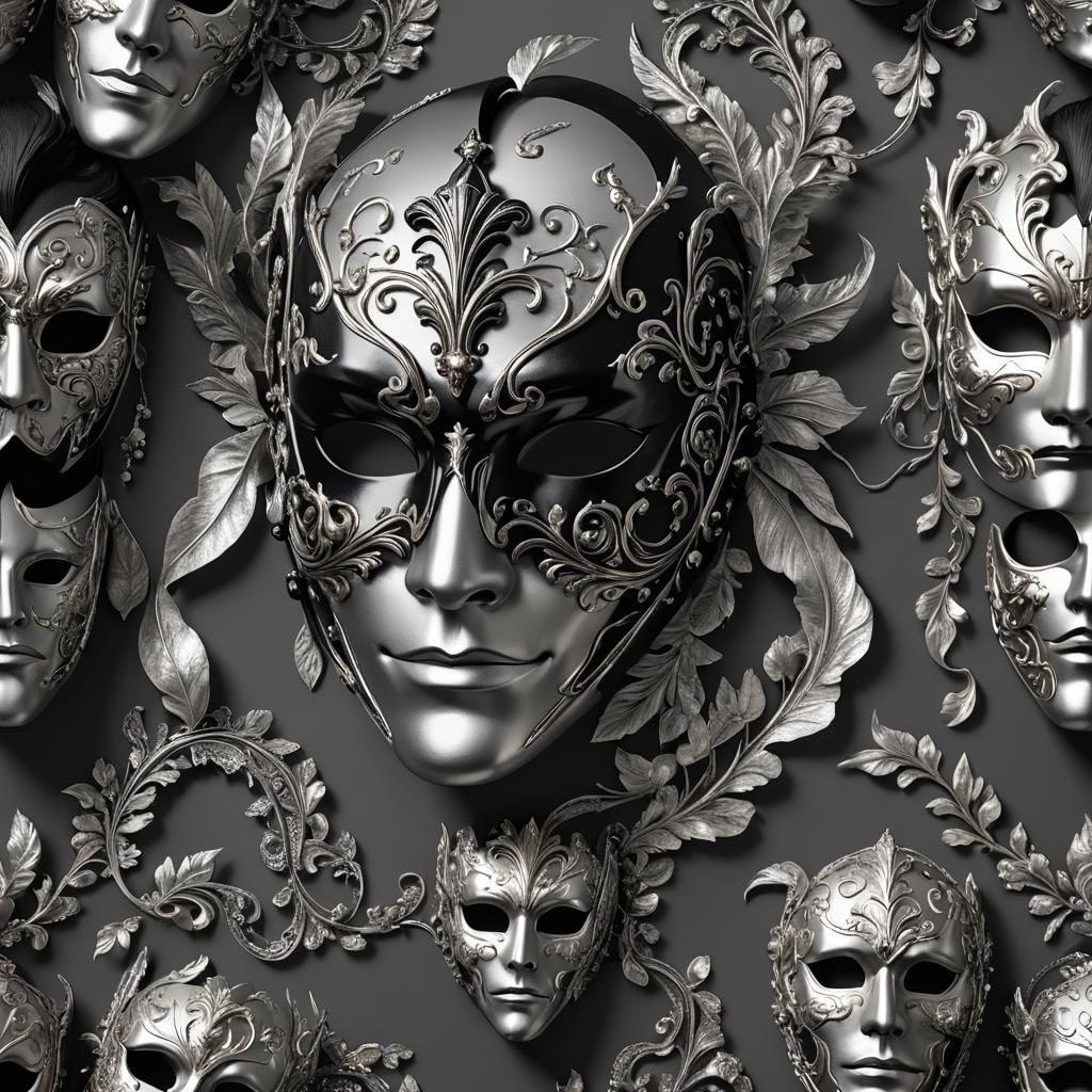 Mask 'phantom of the Opera' - AI Generated Artwork - NightCafe Creator