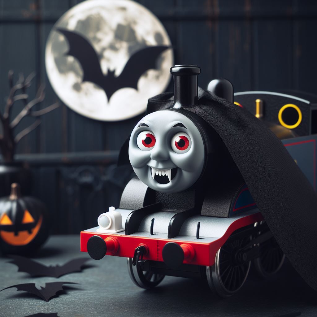 Thomas the Vampire Engine - AI Generated Artwork - NightCafe Creator
