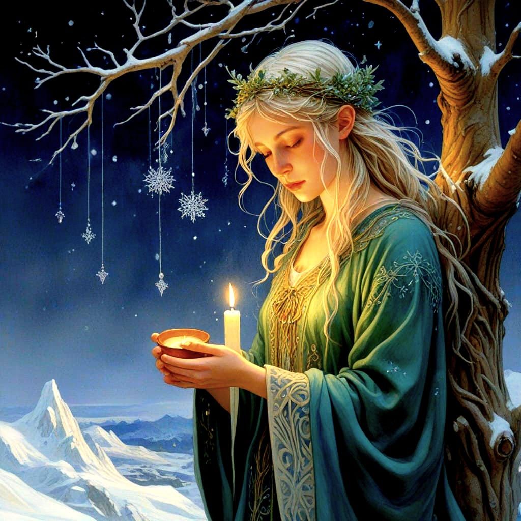 Solstice Prayer - Winter Solstice Celebration with Fae Folk