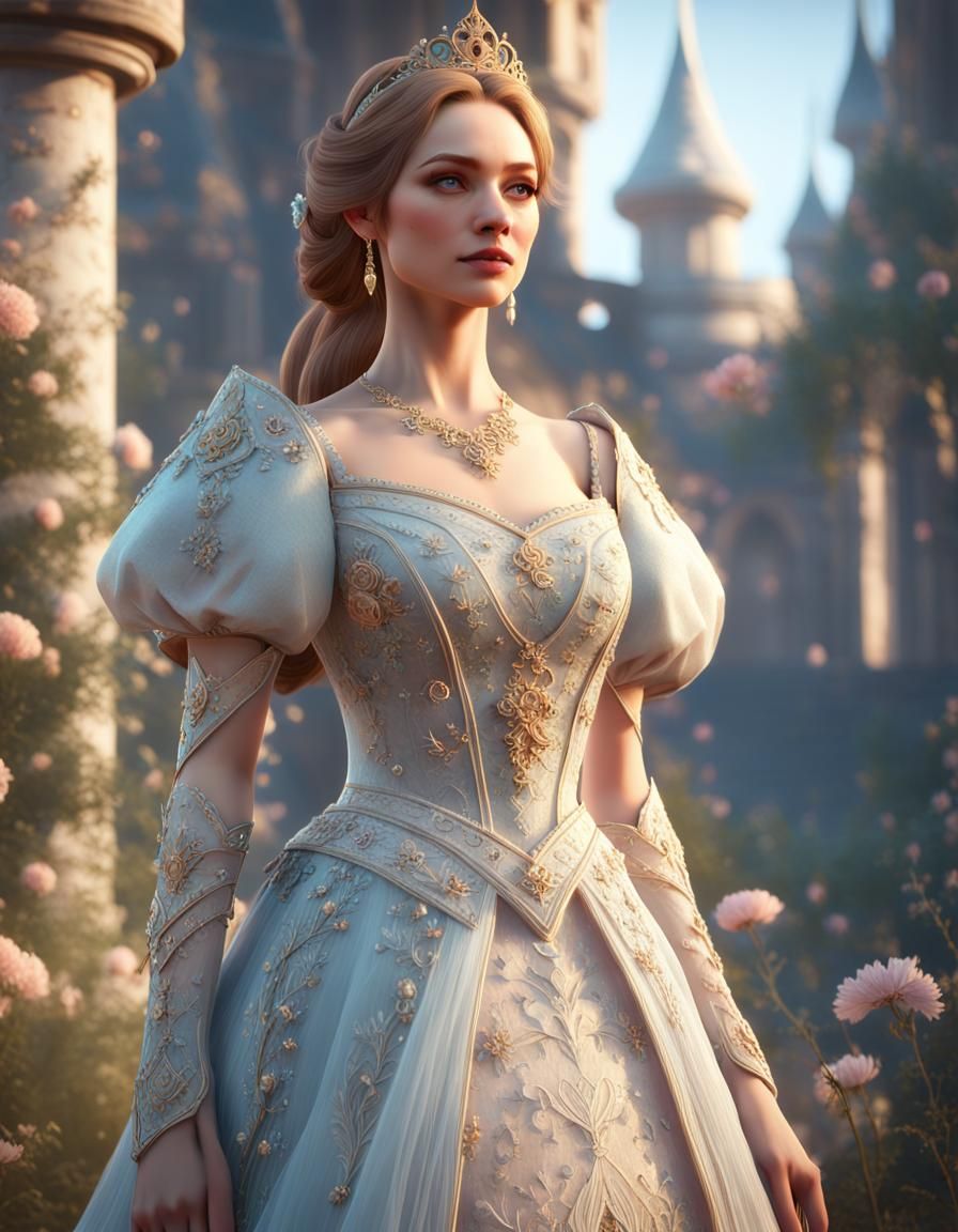 A beautiful princess 👑 - AI Generated Artwork - NightCafe Creator