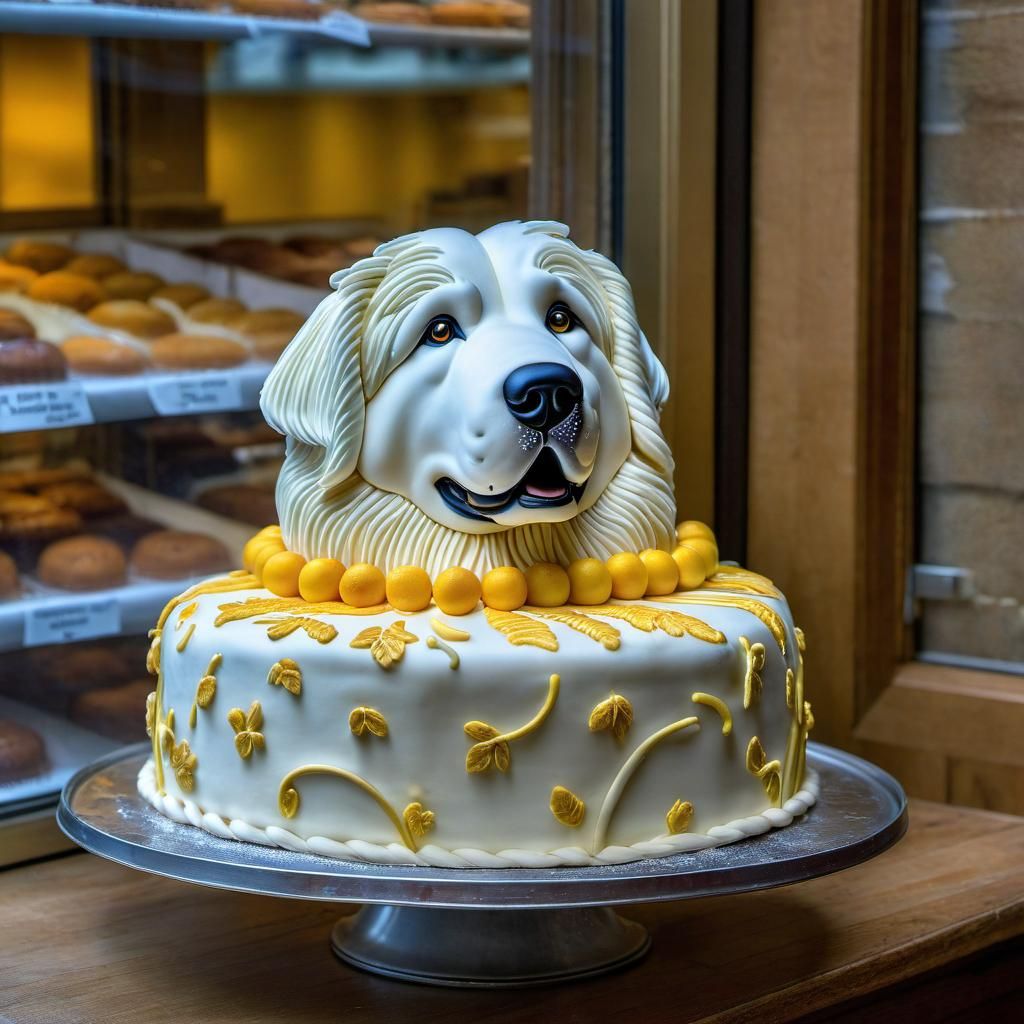 Ca(ke)nine III - AI Generated Artwork - NightCafe Creator