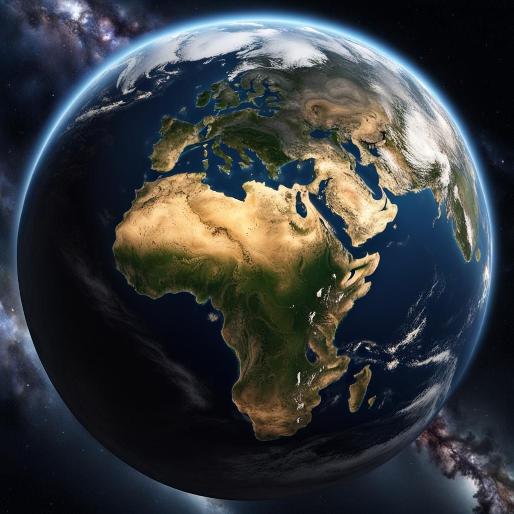 Beautiful Earth - AI Generated Artwork - NightCafe Creator