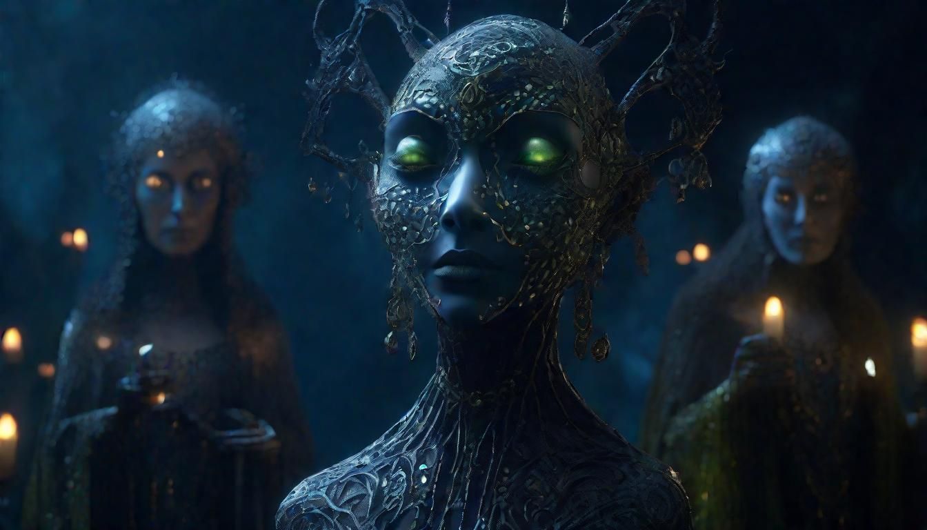 witch ritual - AI Generated Artwork - NightCafe Creator