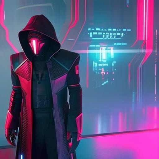 Cyber Assassin - AI Generated Artwork - NightCafe Creator