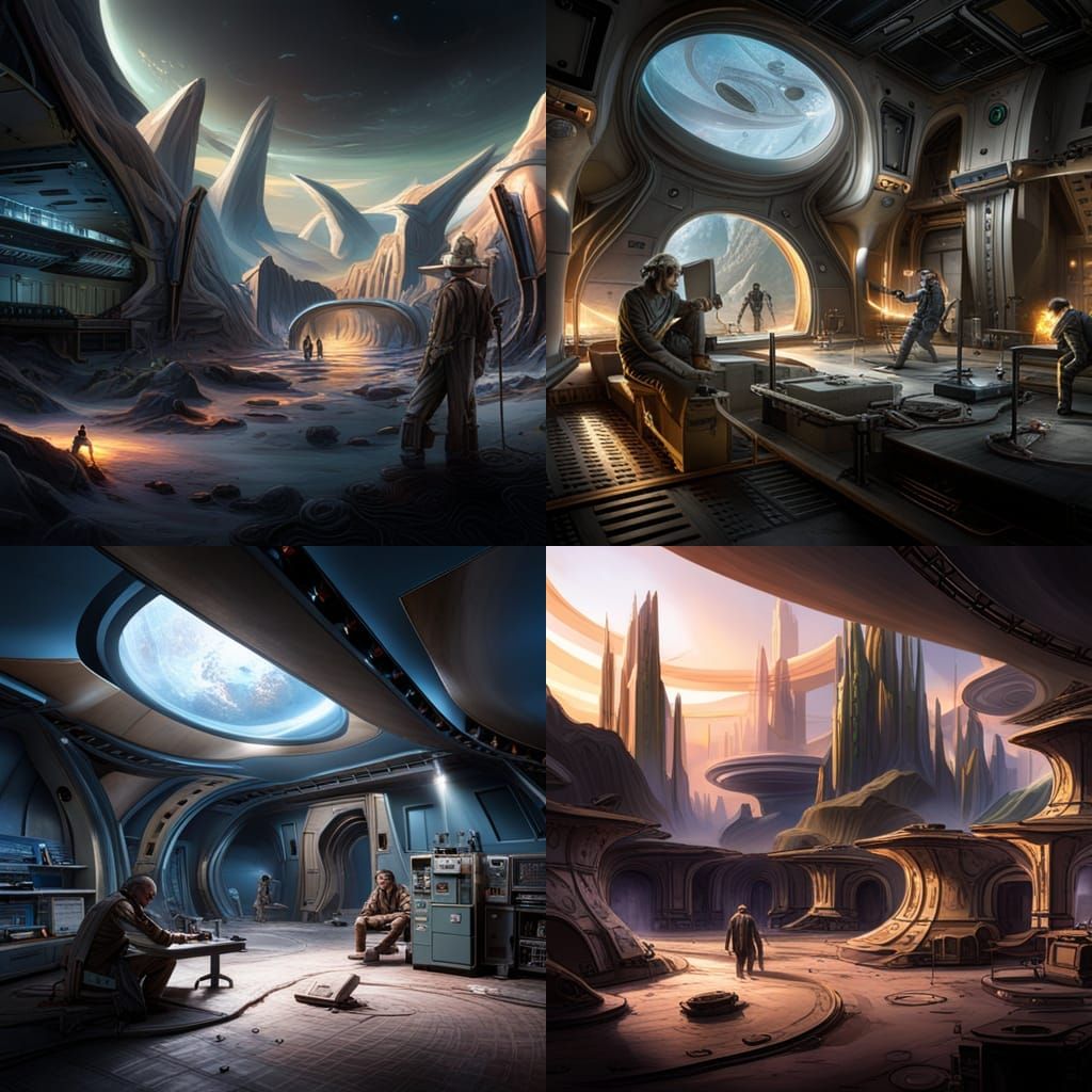 Secret Bases - AI Generated Artwork - NightCafe Creator