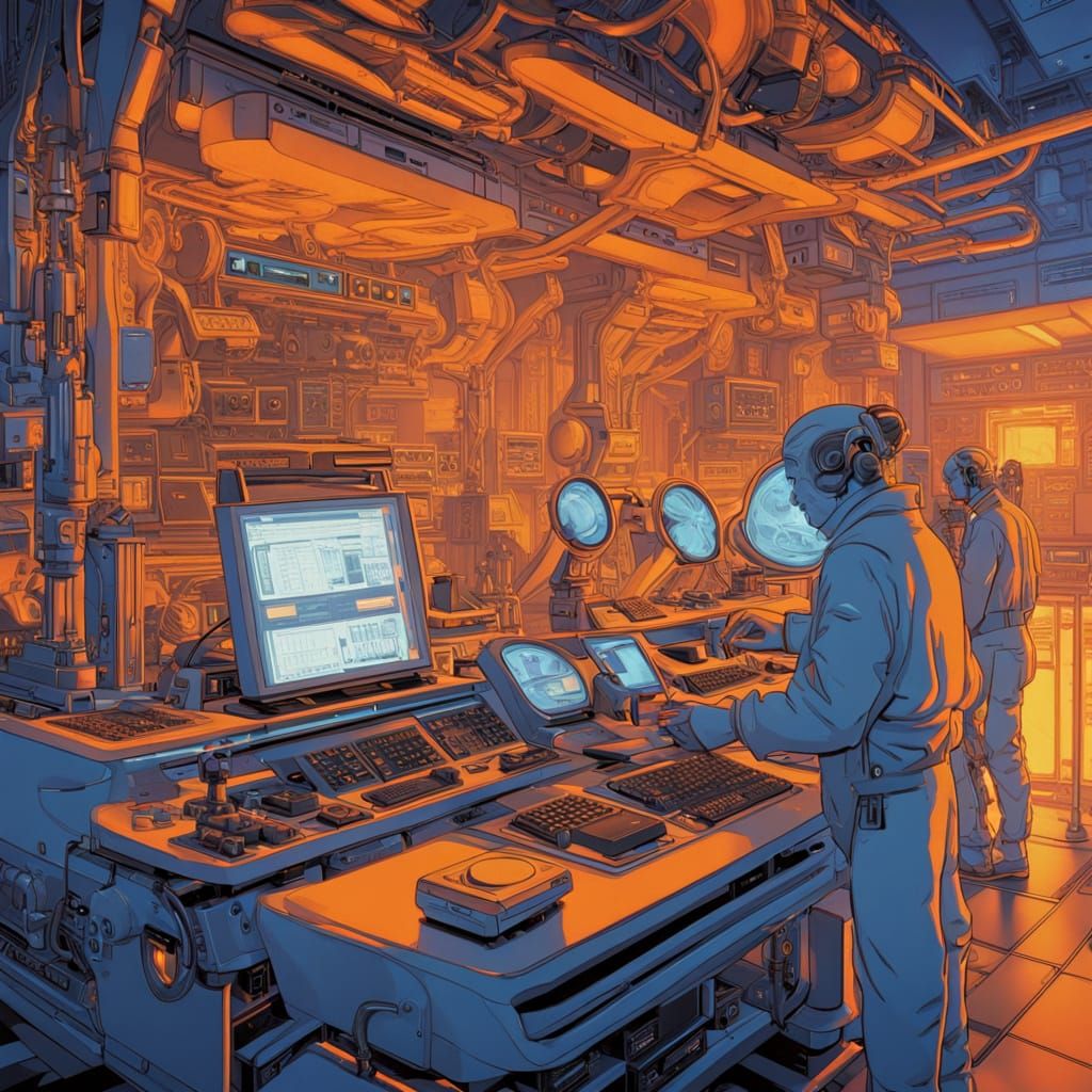 Scientists on the Brink of a Groundbreaking Discov... - AI Art