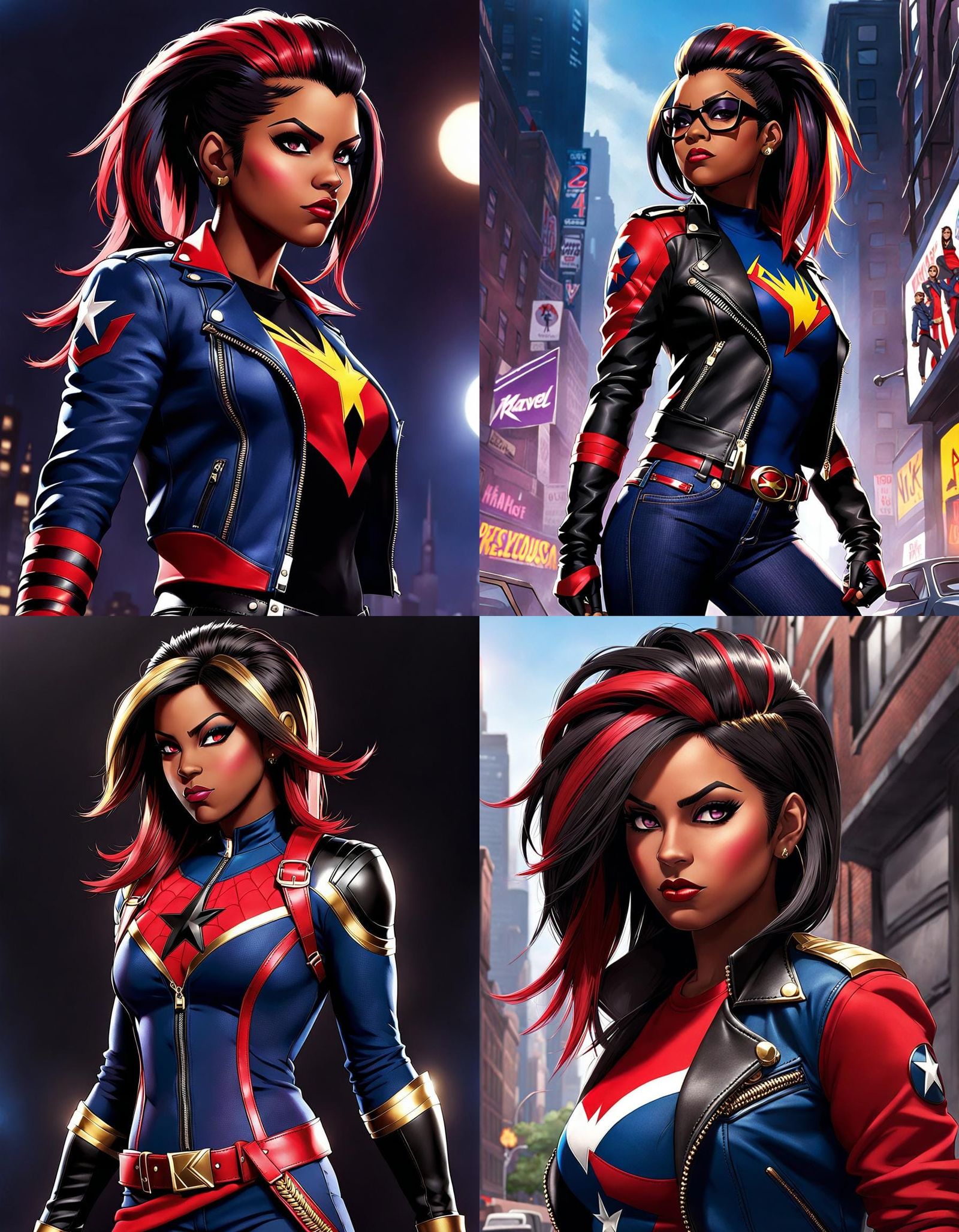 Kamala Khan aka Marvel-Punk, Punk Rock Style Fashion take on her ...