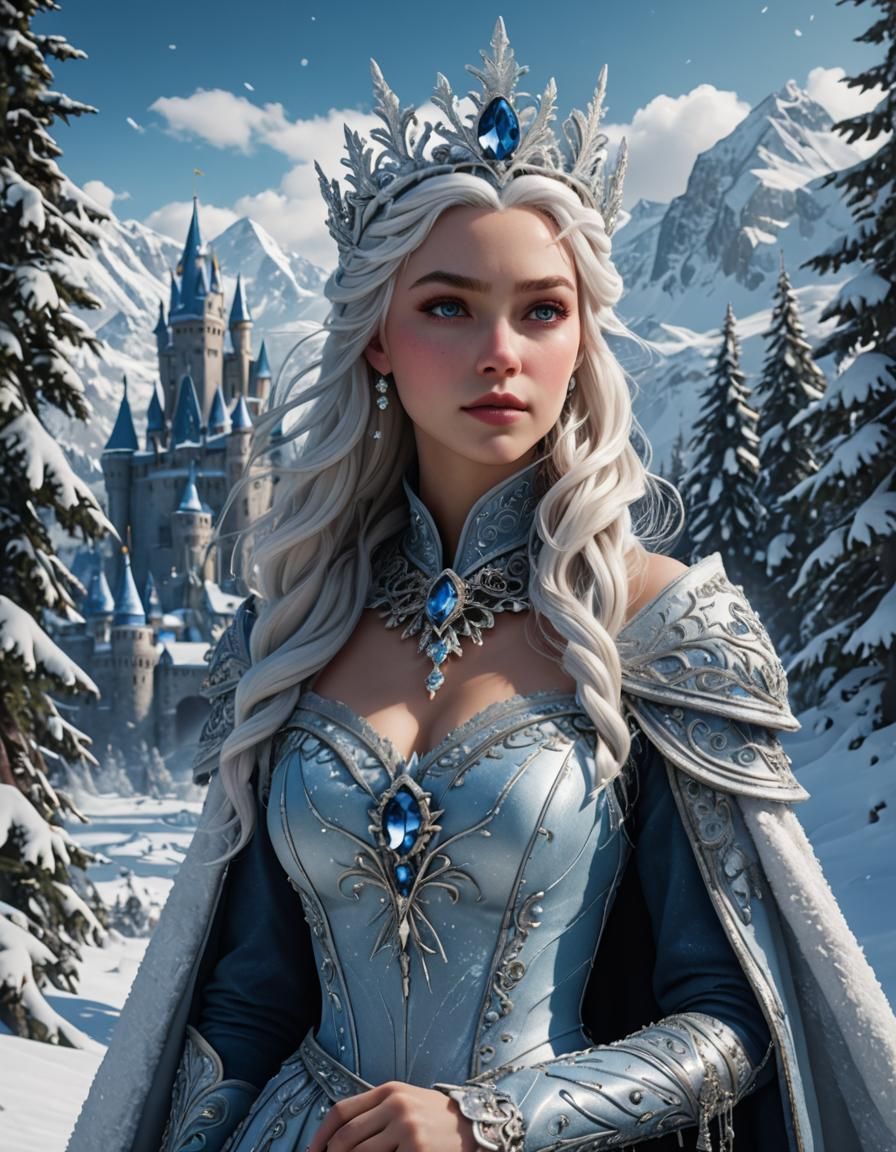snow queen - AI Generated Artwork - NightCafe Creator