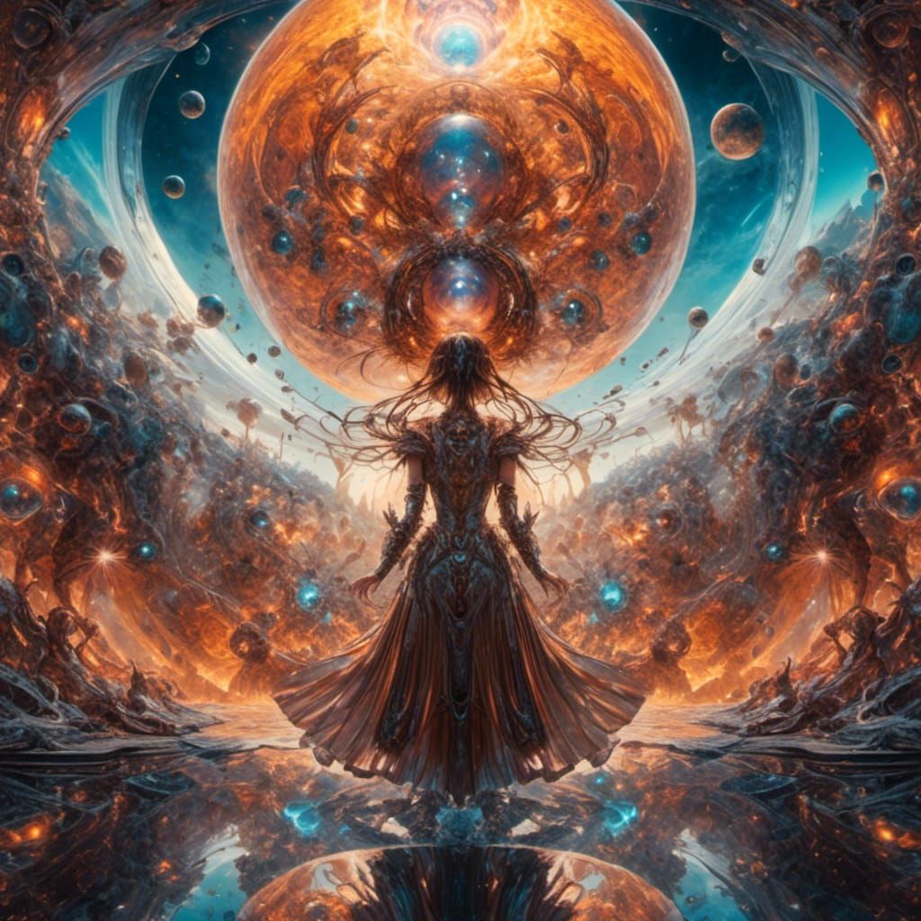 Through the Looking Glass - AI Generated Artwork - NightCafe Creator