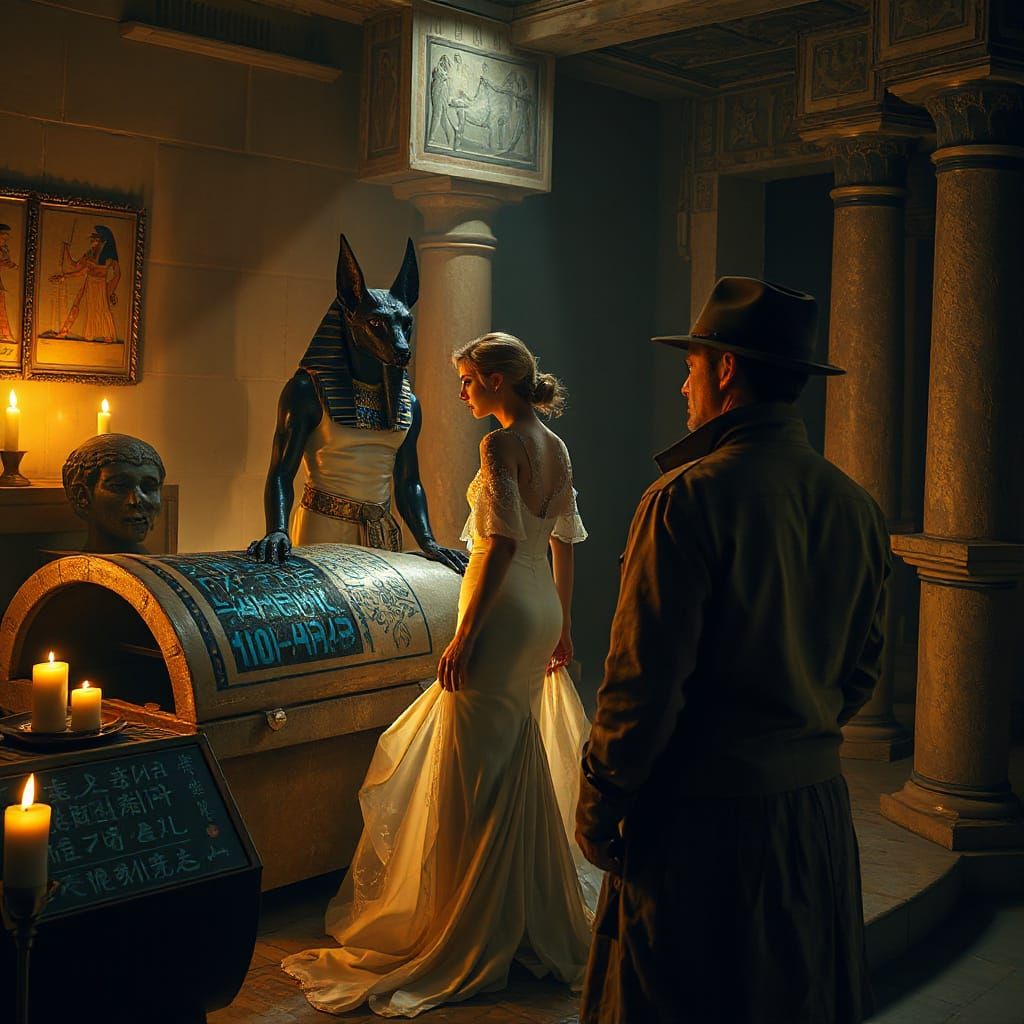 A mystical Egipt #3 - Ancient Egyptian Mummification Chamber...