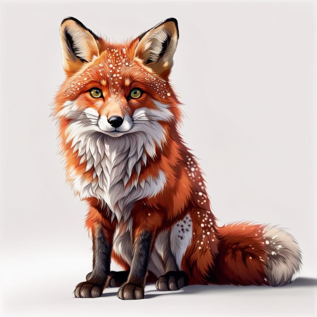 Freckled fox 🐾 - AI Generated Artwork - NightCafe Creator