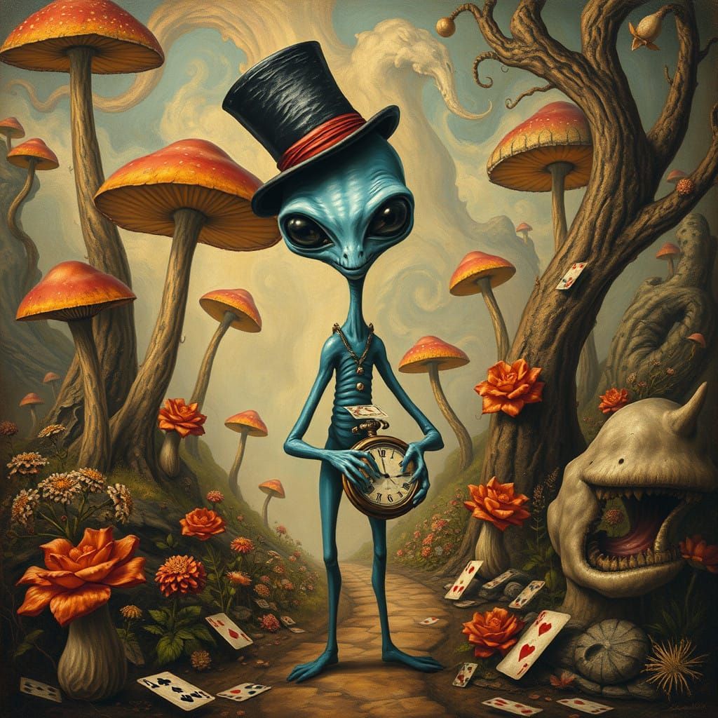 Alien in Wonderland ! 4 - Alien in Wonderland ! 4