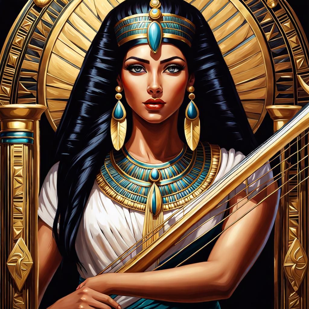 Cleopatra - AI Generated Artwork - NightCafe Creator
