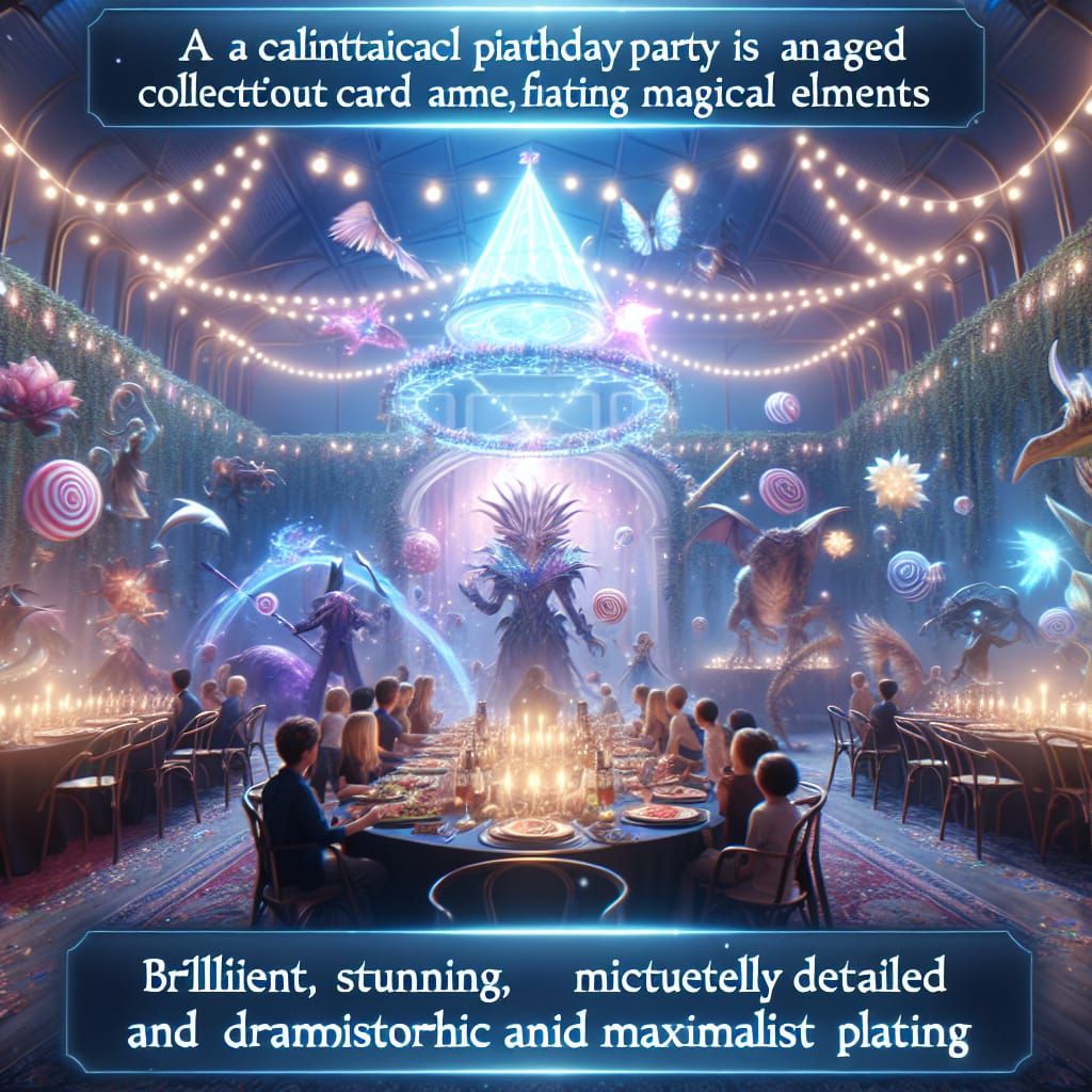 This Magic The Gathering Themed Birthday Party is off the Hook - AI ...