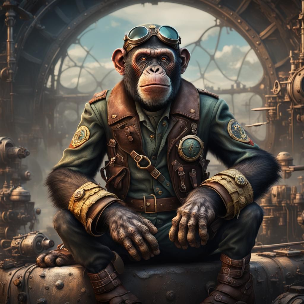 Flying monkeys squad - AI Generated Artwork - NightCafe Creator