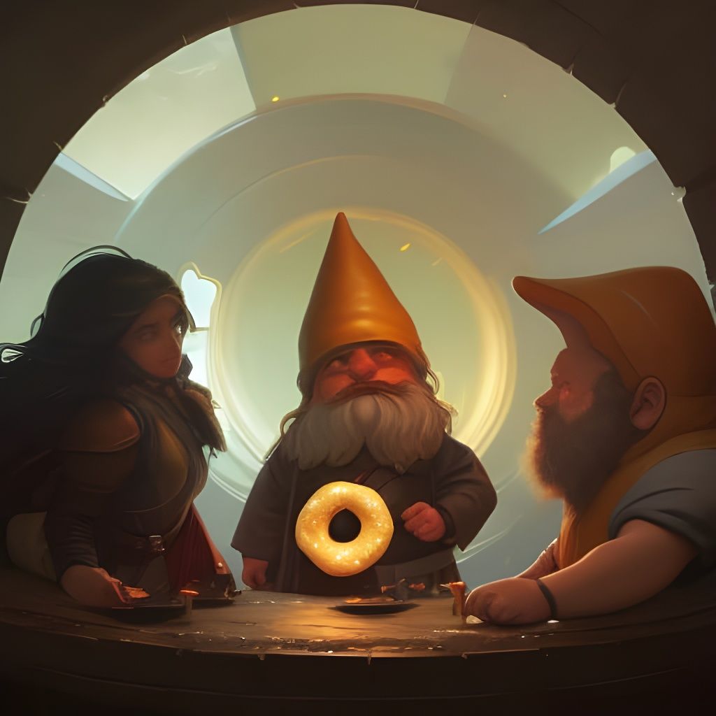 The Donut Quest - AI Generated Artwork - NightCafe Creator
