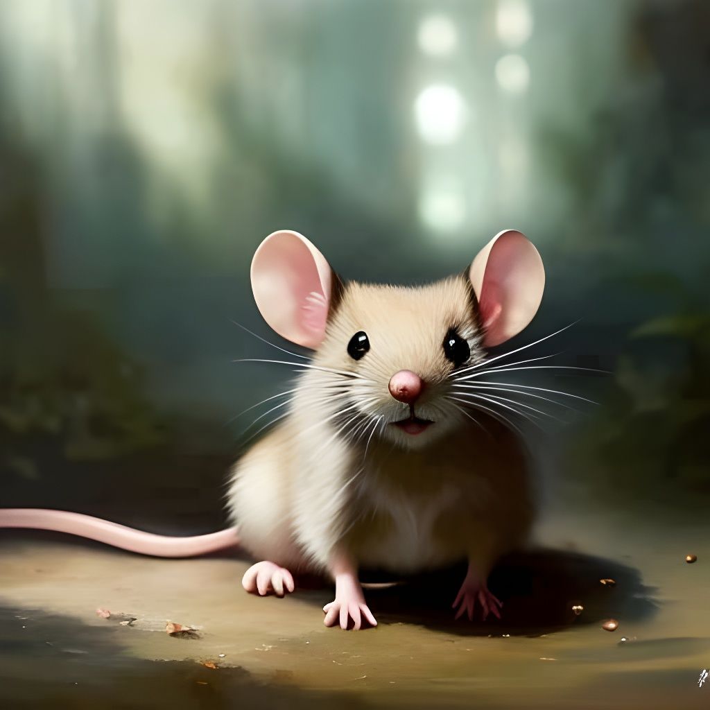 Inquisitive Mouse - AI Generated Artwork - NightCafe Creator