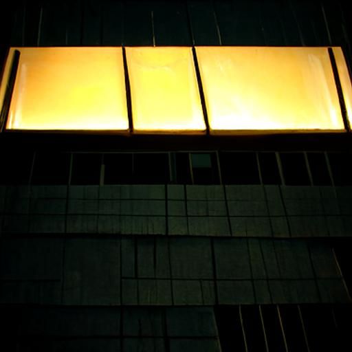 Night Building - AI Generated Artwork - NightCafe Creator