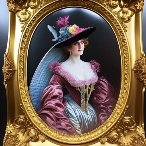 a portrait of a beautiful Victorian Lady - AI Generated Artwork ...