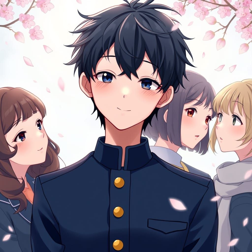 Meet Inuko NEW OC ALERT - Anime-Inspired Boy Surrounded by A...