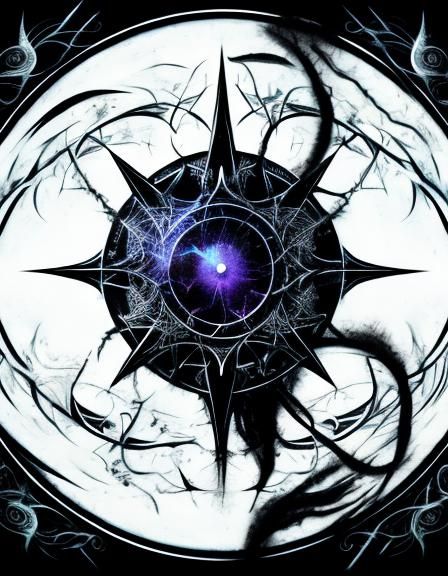 Beauty Sigil symbol design eldritch occult horror beautiful ethereal ...