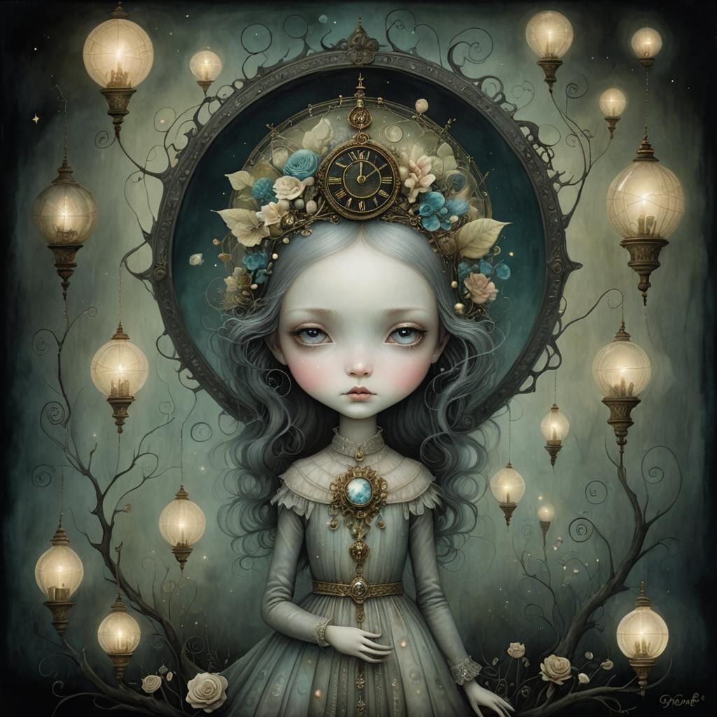 Ticking Clock - AI Generated Artwork - NightCafe Creator