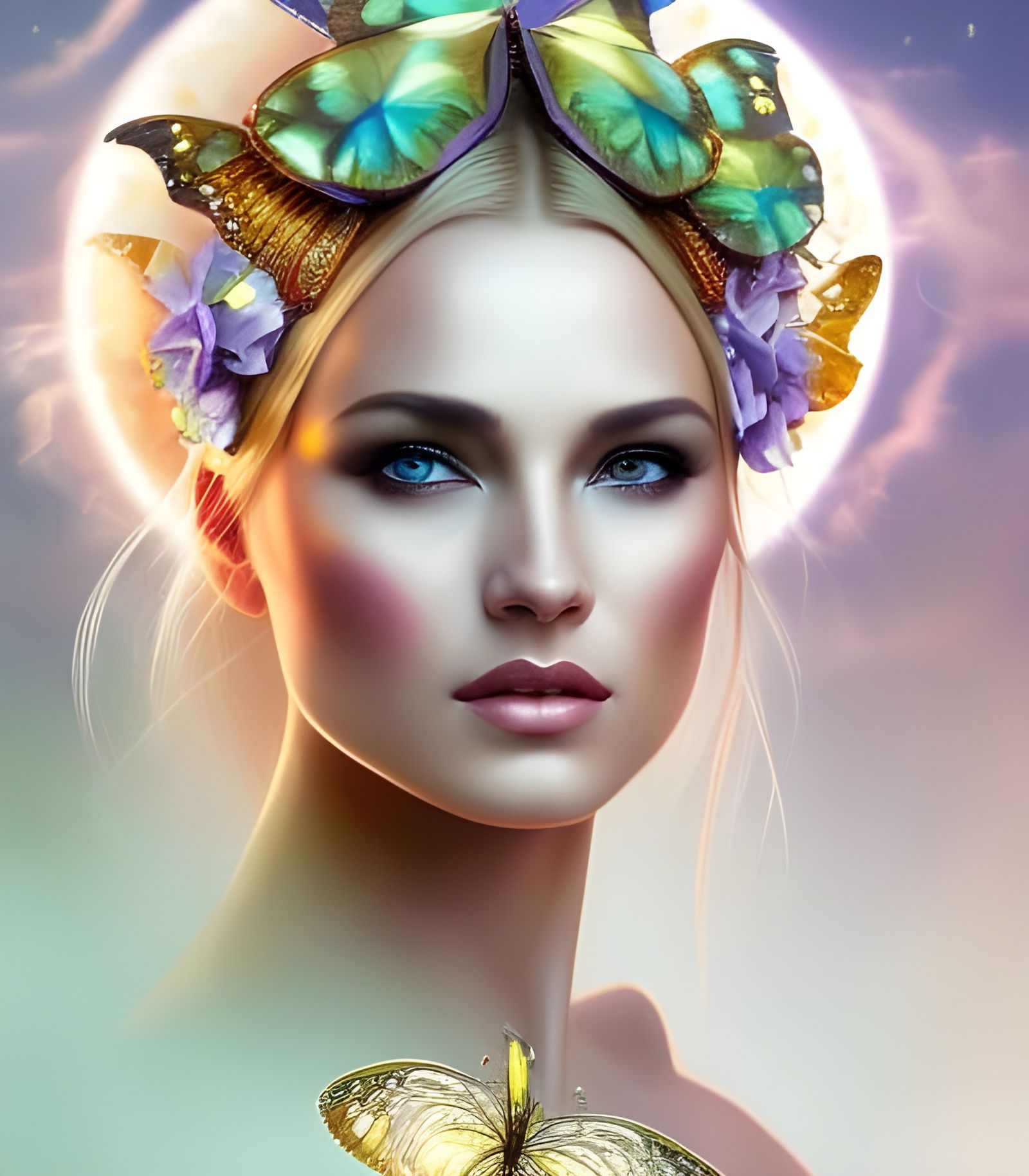 A papillon nimbus - AI Generated Artwork - NightCafe Creator