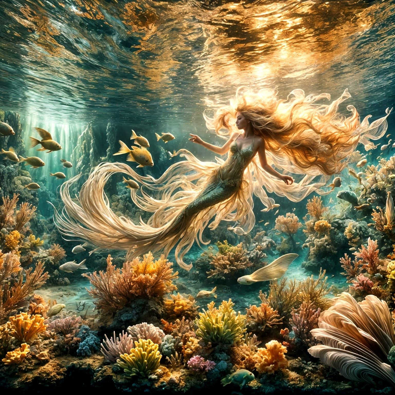 Underwater Mermaid Photoshoot - Underwater Mermaid Photoshoo...